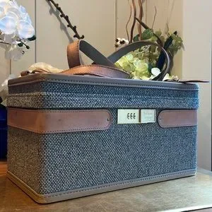 Hartmann | Bags | Vintage Hartmann Train Case With Interior Mirror In ...